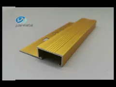 6063 Aluminium Edge Trim Profiles Corrosion Resistant T5 Anodized