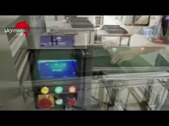 China Full Automatic Ultrasonic Cleaning Line High Presure Water Spray For Ferrite Cores for sale