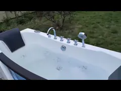 1700 X 750/900 Extra Large Whirlpool Bathtub And Shower Combo For Couples Hydromassage