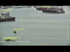 Rot PTZ Camera di monitoraggio automatico 1 km Multifunzionale