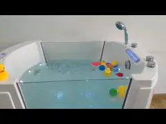 Thermostat Soothing Baby Spa Bathtub Acrylic White CE ISO certify