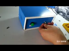 Efficient Electric Fiber Optic Ferrule Scraper Glue Machine For Patch Cord Manufacture