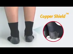 シリコーンの保湿のゲルのかかとは81%のソックス銅の乾燥した割れたフィートの強打する