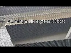 China Exterior Facade AA5052 Aluminum Honeycomb Grid Core 10mm Aluminum Honeycomb Mesh for sale