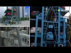 Elevador vertical do carro de 7 carros automáticos nivelados do sistema 12 do estacionamento do carro