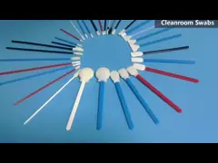 Doppio tampone rotondo del poliestere delle teste per elettronica 100PCS pulito