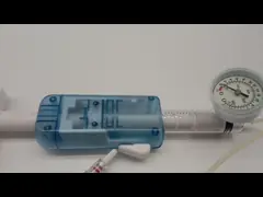 Medical Disposable Indeflator 30atm Balloon Inflation Device