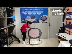 Rubber band bungee chair