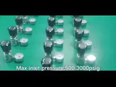 AFK Nitrogen Hydrogen Argon Nitrogen Low Pressure Stainless Steel 2nd stage regulator