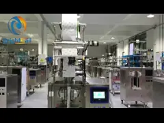 25 - 60 Bags / Minute Powder Packing Machine Double Axis For Food Products