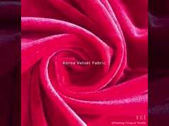 Shiny Velvet Fabric