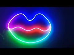 SPI control smart RGB neon IP67 waterproof neon strip