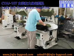 Lady Dress Shirt Press Machine Rotary Vertical Type