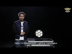 60hz IP20 180W Stage Par Light RGBW Color Mixing