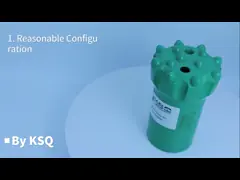 China Alloy Steel 102mm T45 Thread Rock Drill Bit With Carbide Buttons Inserts for sale