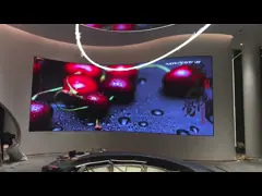 China P2.5 Curved Led Display 320x160mm Front Magnetic Maintenance Flexible LED Module 2880Hz for sale