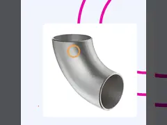 Seamless Welded 304 Stainless Steel Elbow Fittings Sandblasting