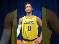 Silicone Kobe Bryant Wax Figure Handmade Statue Indoor Realistic