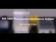 CK-MB 심장 감지용 NIR-1000 POCT 기기 FIA 분석기