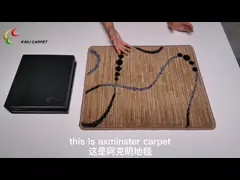 Luxury Hospitality Carpet Customized Jacquard Pattern Wilton Woven For Banquet Hall