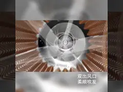 Vertical Hair Dryer Liberating Hands Negative Ion Hair Care Quick Drying