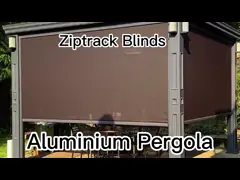 Retractable pergola roof systems garden building