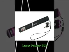 Sicherheitslampe mit verstellbarem Gefährdungsgrad 532nm Laser-Laser-Plumen