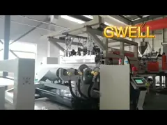 China Poe Cast Film Extrusion Machine PV Encapsulation Extrusion Poe Film Machine for sale