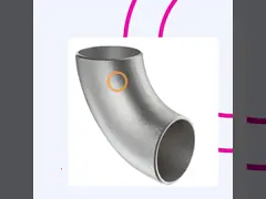 Stainless Steel Butt Welded Elbow ss304/ss316/s32205/321/904L PIPE FITTING