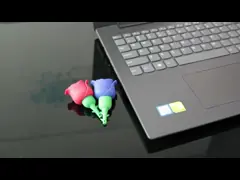 PVC Flowers Shapes Custom USB Flash Drives 2.0 3.0 16GB 8GB 10MB/S