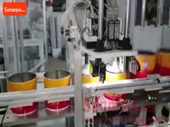 Rectangular Oil Can Making Machine , Oil Tin Manufacturing Machine 40CPM 3P