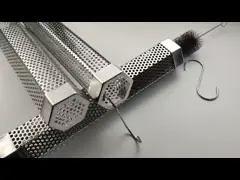 Stainless Steel Perforated Pellet BBQ Smoker Tube    Stain