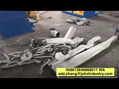 XRP800 multifunctional heavy duty HDPE pipes shredder,blow molding scrap shredder,800mm rotor