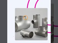SS304 SS316 Equal Tee Stainless Steel Pipe Fittings Welded