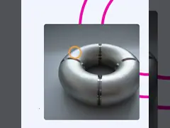 S32507 Butt Weld Pipe Fitting Super Duplex Stainless Steel Elbow 3
