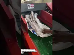 1200F plastic packing bags shredder,shpping bags crusher,8P 18.5KW