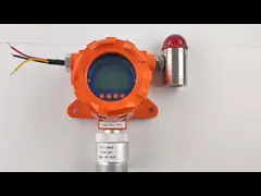 China Audible Visual Alarm Fixed Gas Detector Online Infrared Remote Control for sale