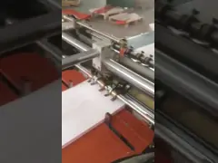 LY-1000BBJ Double Covering Machine For Folding Edges of Two Sides Of Rigid Box Or Inner Edging