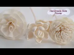 장미빛 리드 확산기 꽃