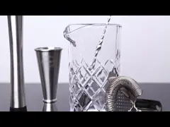 Tangson Cocktail Bartender Kit Stainless Steel Martini Shaker Home Bar