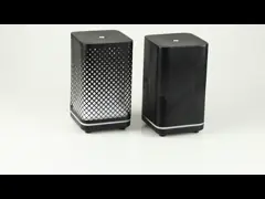 Black Metal Diffuser Air Humidifier Aroma Diffuser With Night Light