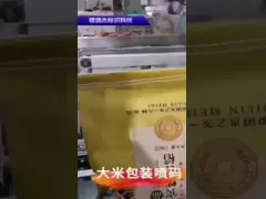 세정 노즐과 V680 자동 잉크젯 코딩 프린터 4 라인 ODM