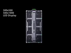 P3.91 500Curve 임대 LED 디스플레이 화면  다이 케이스 명반 내각 - 5~5 각 센즈헨 공장