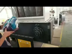 XR 600 ABS lumps shredder,30KW cutting motor, capacity 300-500kg per hour