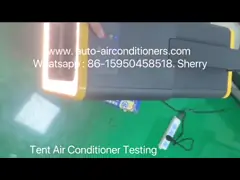 Portable Tent Air Conditioner Outdoor 1100BTU With USB/LED Light