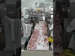 20 Bag / Min Multihead Weigher Packing Machine For Icy Meat Bone Product