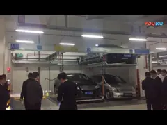 Elevador nivelado de estacionamento mecânico Elevador-deslizante do estacionamento do sistema 2000kg 2 do OEM
