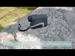 6x25 μεγάλης απόστασης υπαίθριο αποστασιόμετρο λέιζερ αποστασιομέτρων ΠΣΤ γκολφ για το κυνήγι
