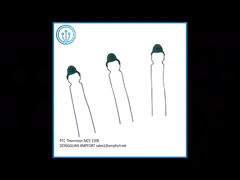 Overcurrent PTC προστασίας θερμική αντίσταση MZ3 150R 120C 600V με την υψηλή γήρανση Cofficient