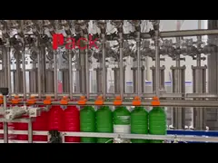 China Chemical Doser Automatic Bleach Acid Filling Machines Pseudoephdrine HCL Gravity Feed for sale